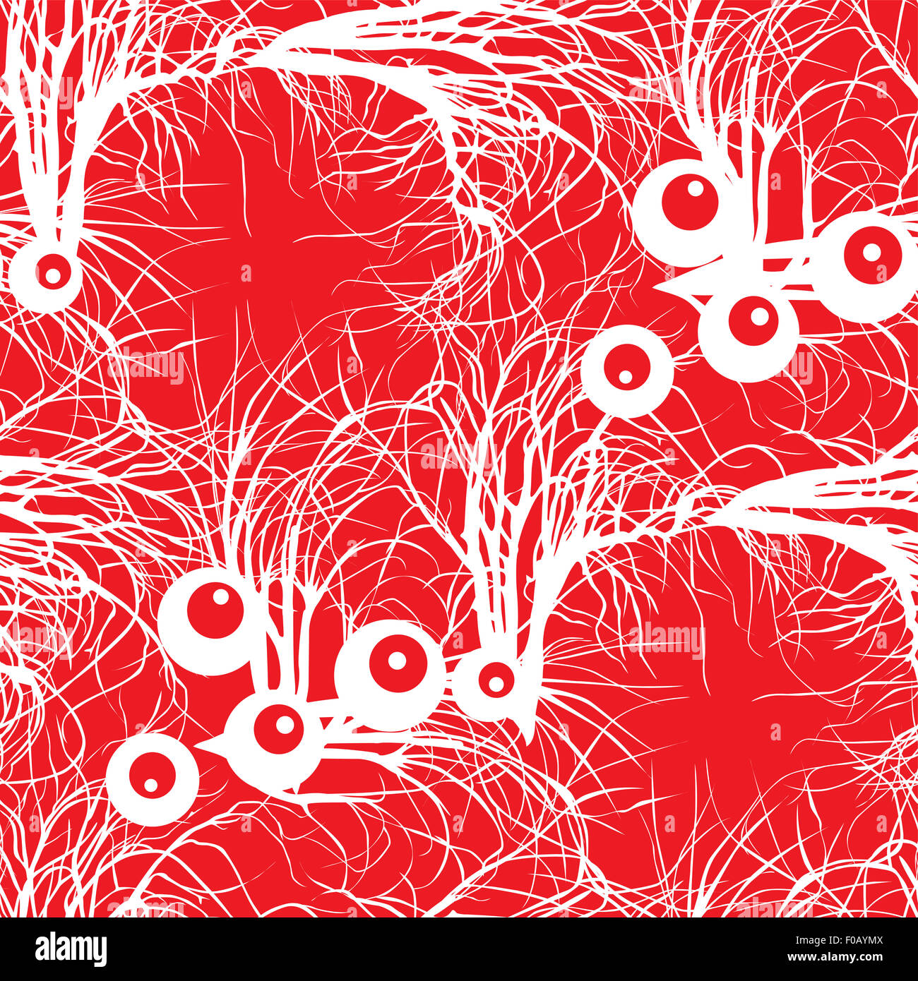 Abstract Red Seamless Pattern Stock Photo - Alamy