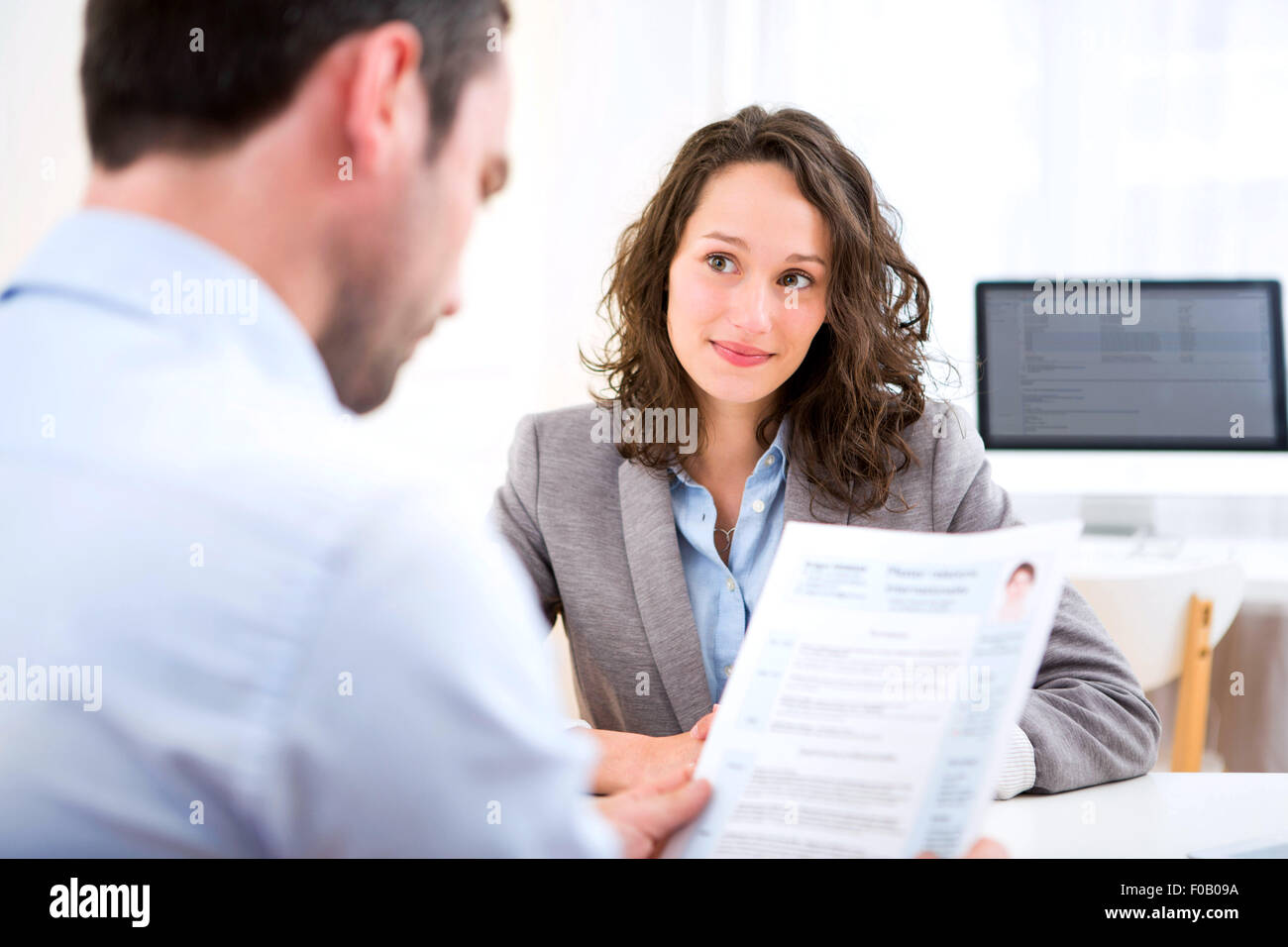 Job interview hi-res stock photography and images - Alamy