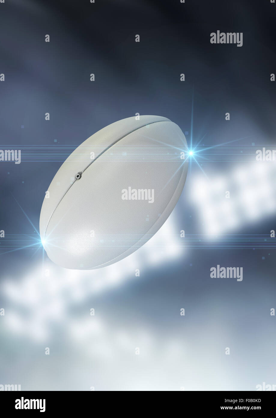 Rugby ball flying through the air hi-res stock photography and images ...