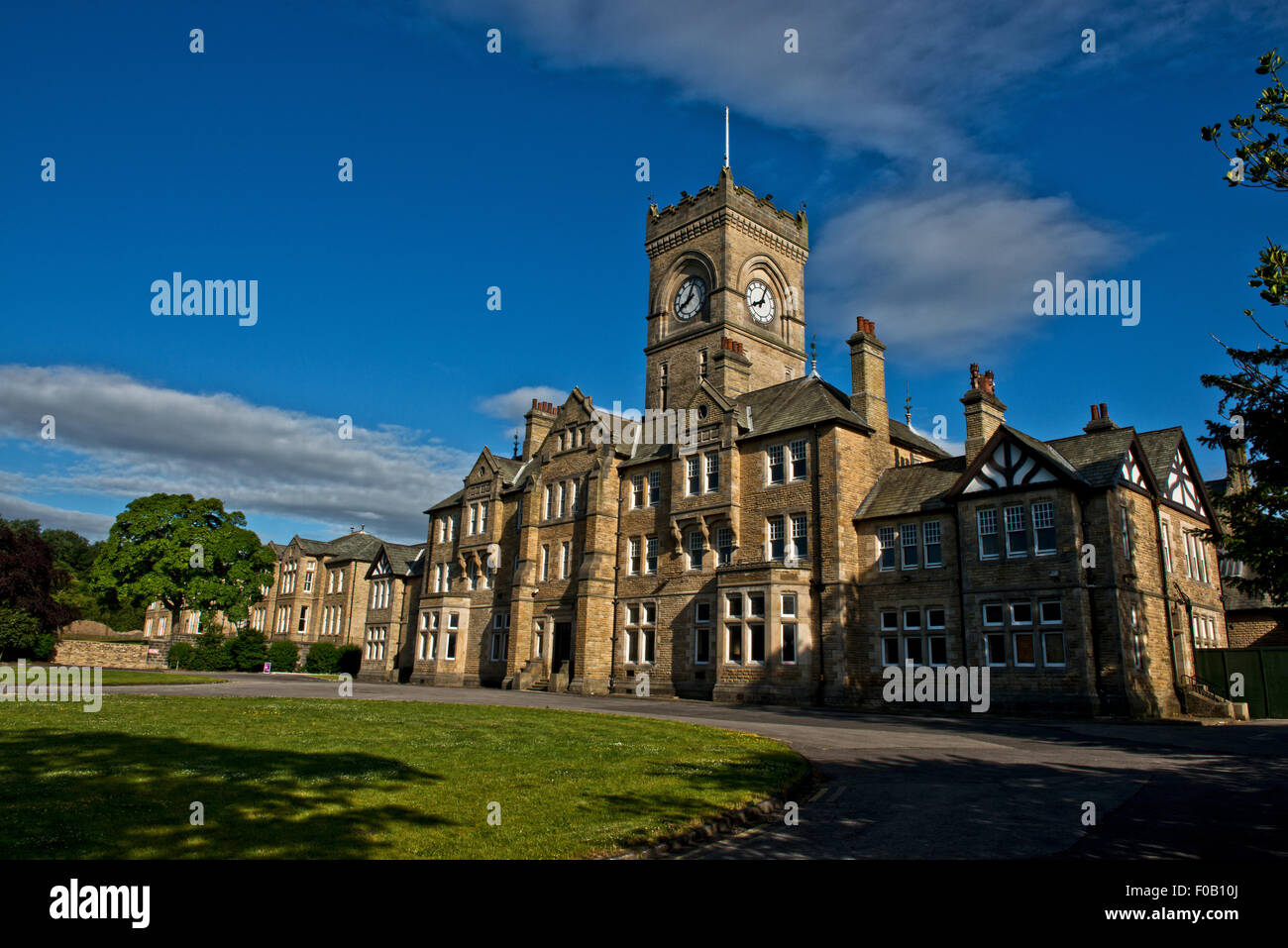 The Administration Block, High Royds Hospital. One of the last ...
