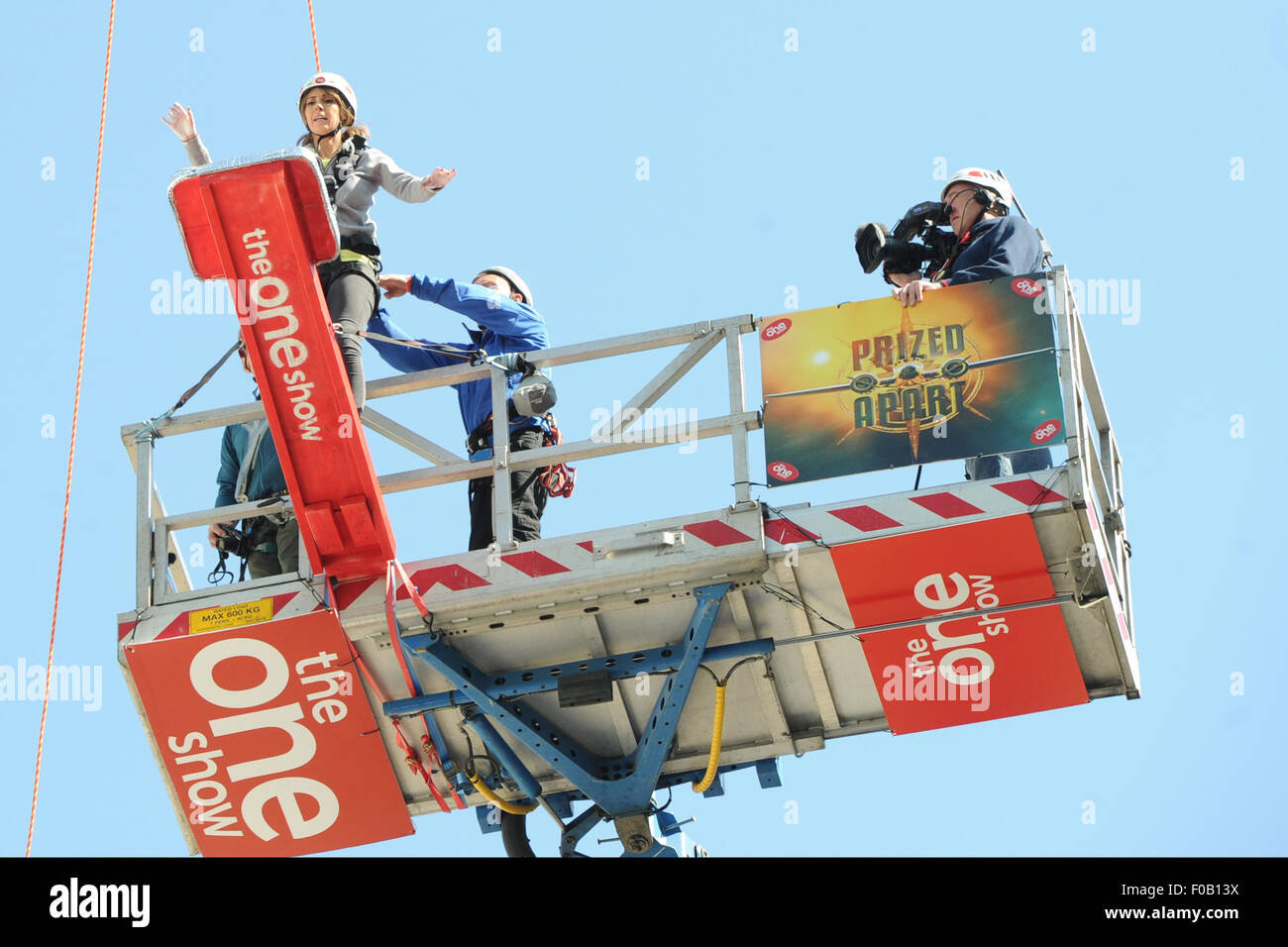 'The One Show' filming at the BBC studios Featuring: Alex Jones Where ...