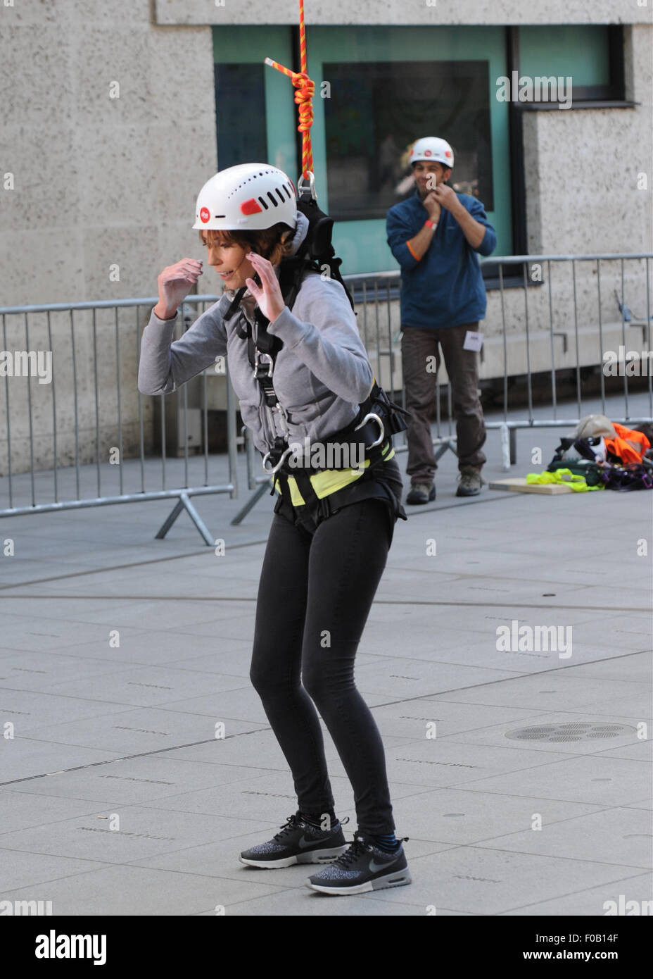'The One Show' filming at the BBC studios Featuring: Alex Jones Where ...