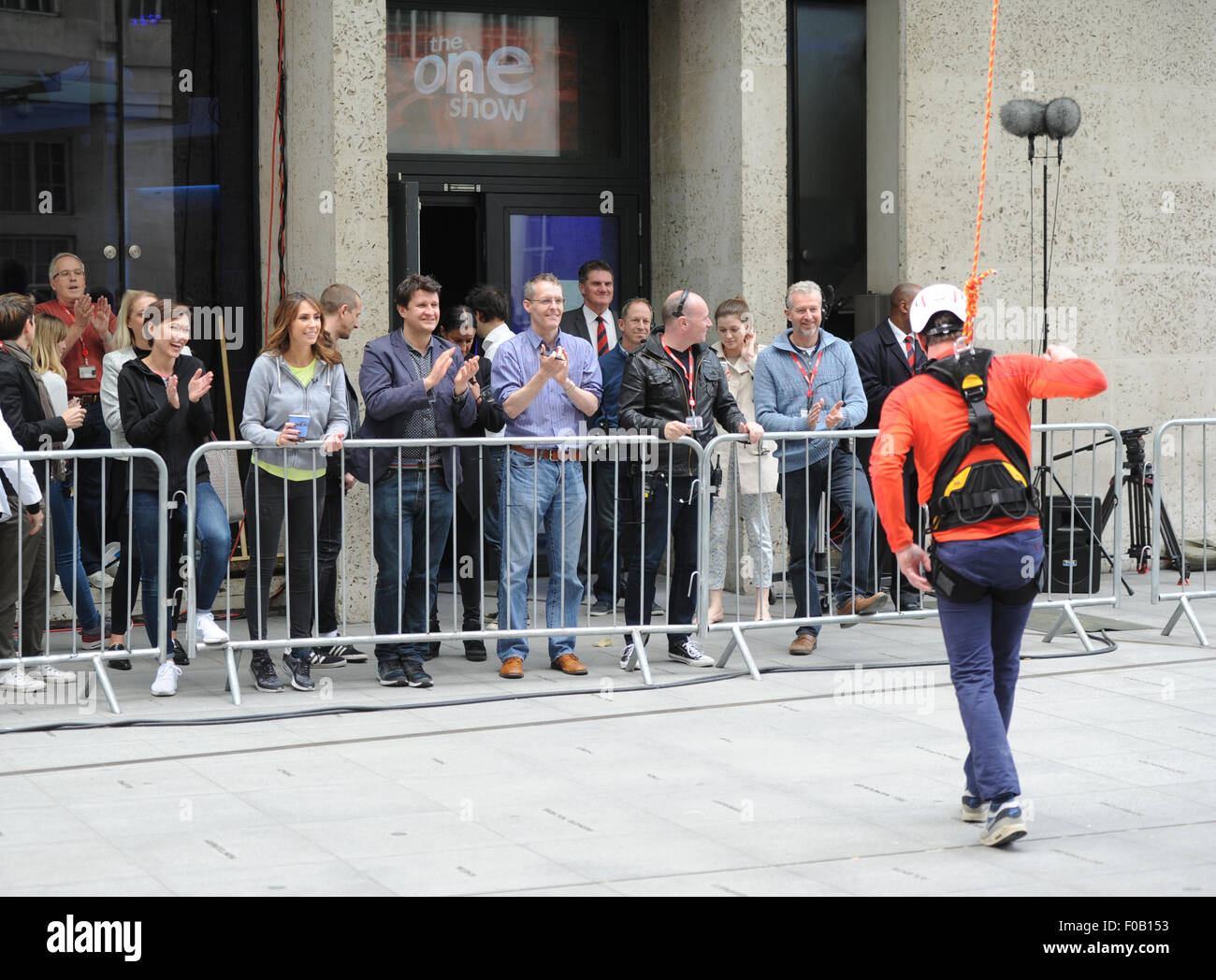 'The One Show' filming at the BBC studios Featuring: Alex Jones, Matt ...