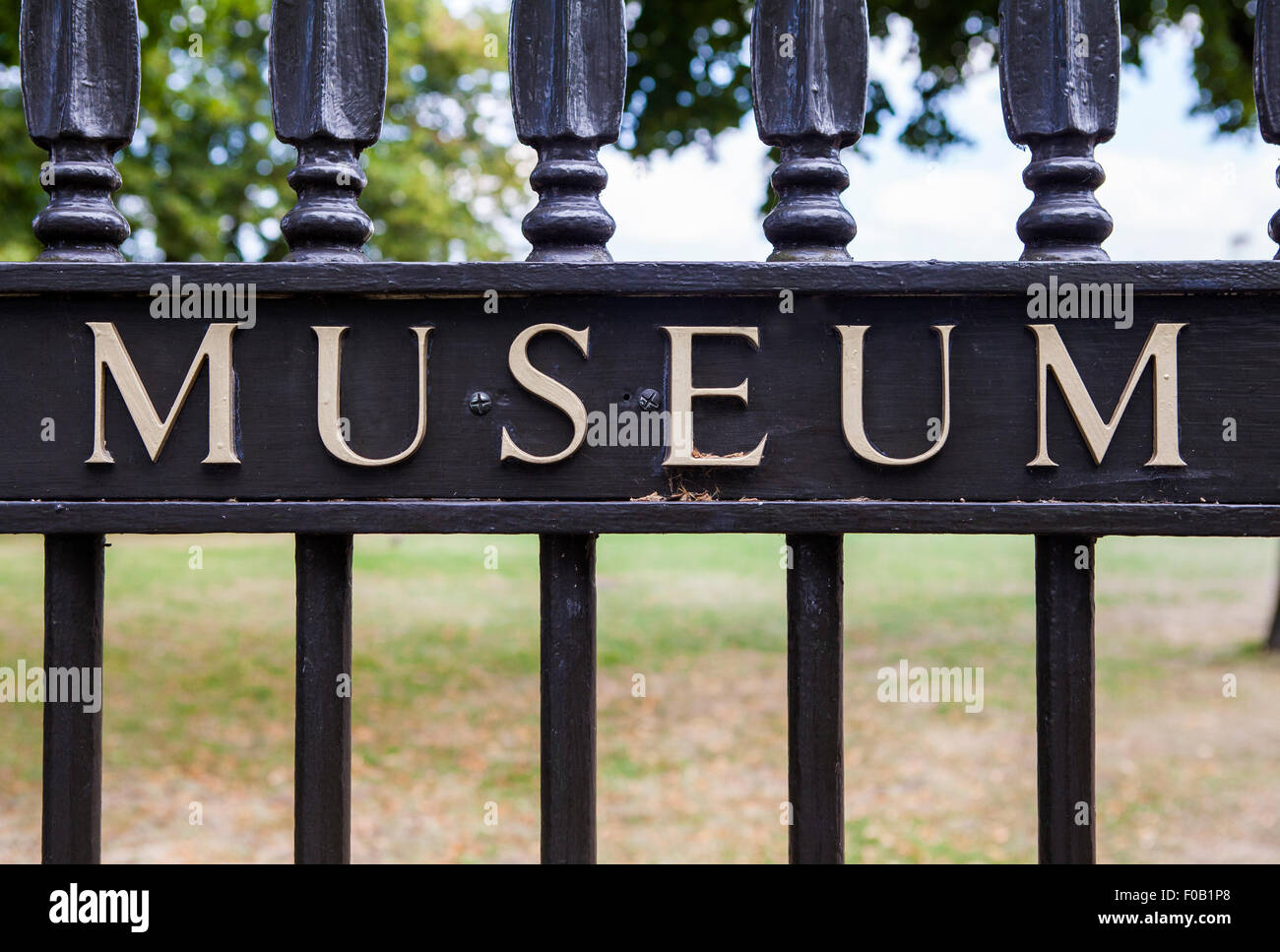 Museum Sign Travel Tourism Education Stock Photos & Museum Sign Travel ...