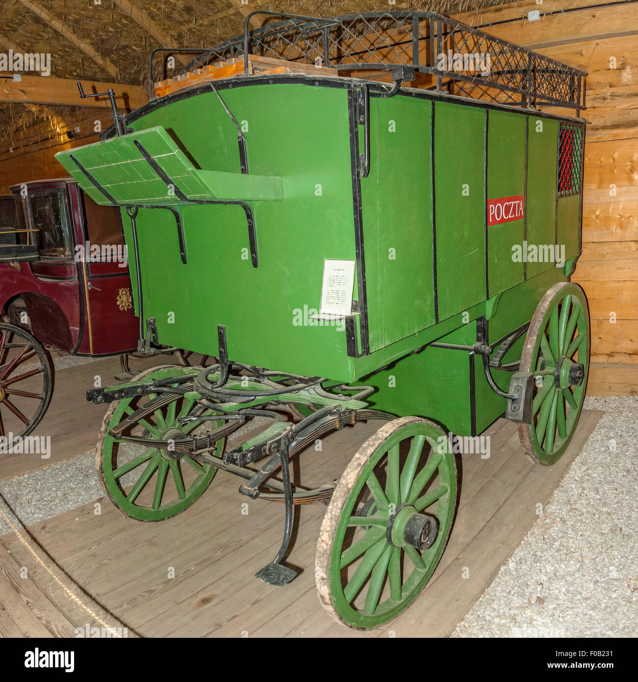 Historical post wagon hi-res stock photography and images - Alamy