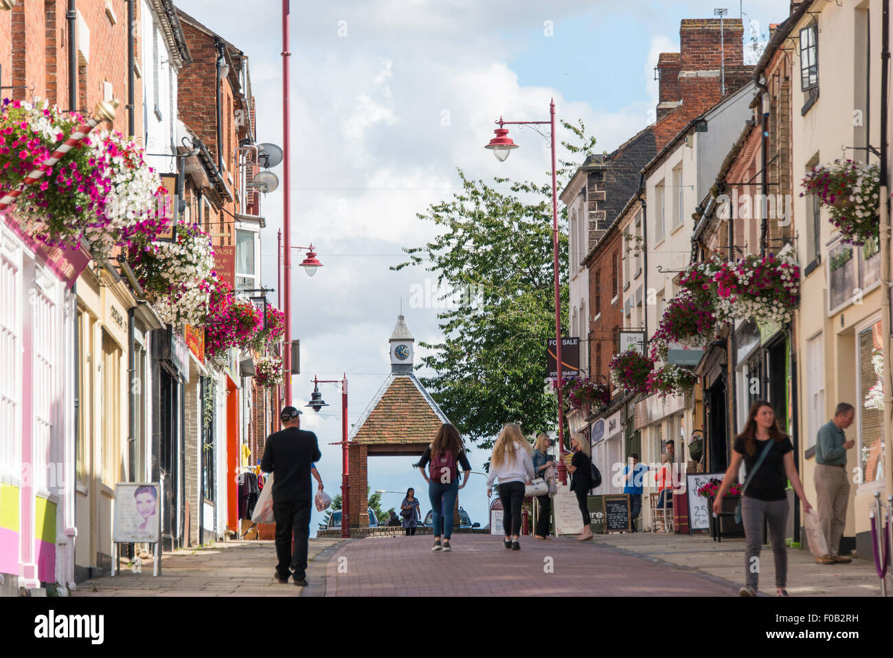 Sheaf street daventry northamptonshire england hi-res stock photography ...