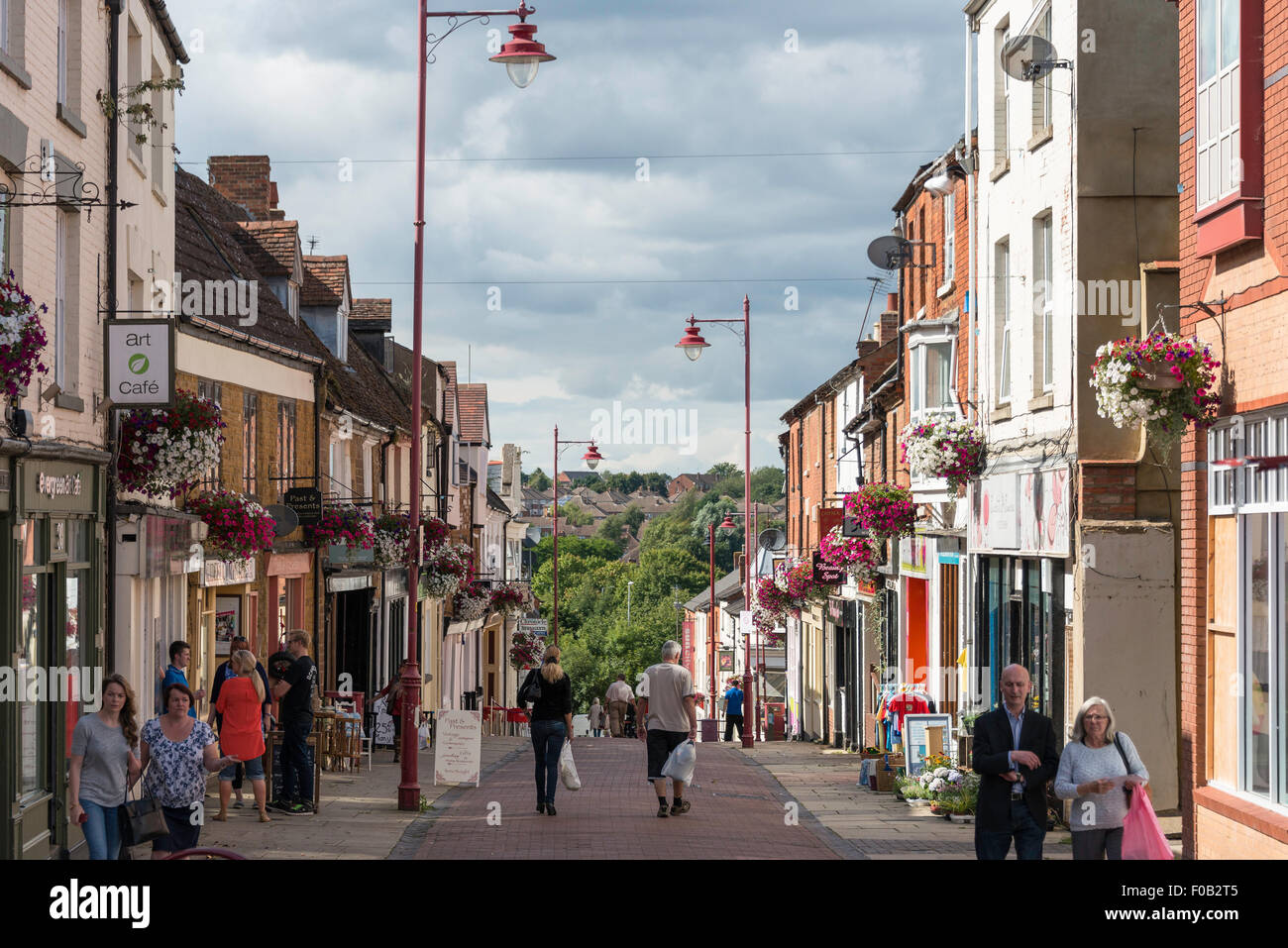 Sheaf street daventry northamptonshire england hi-res stock photography ...