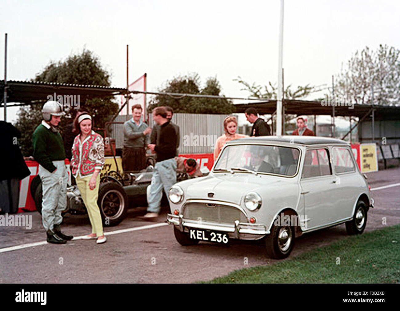 Mini Cooper at Goodwood 1961 Stock Photo - Alamy