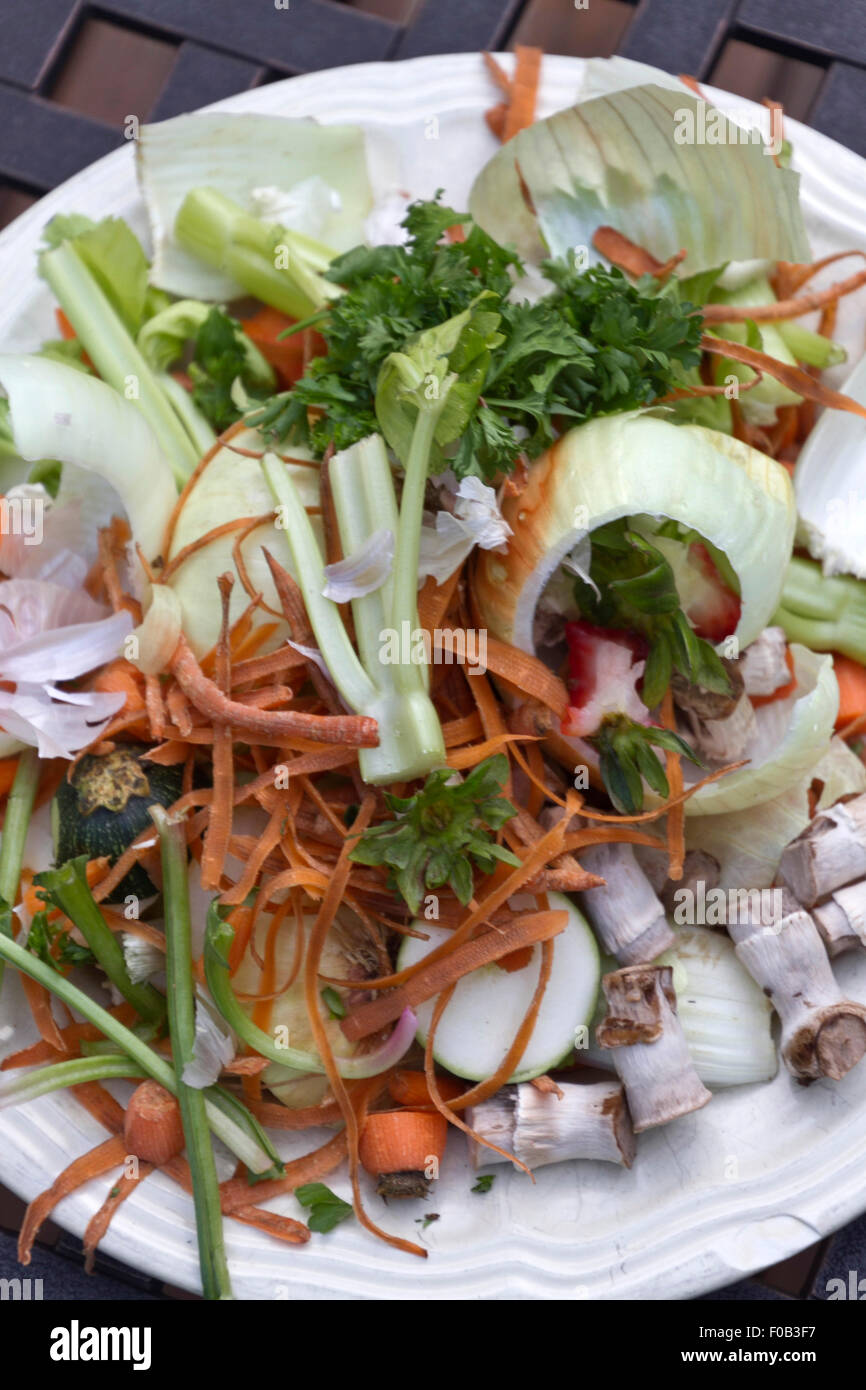 Food waste plate hi-res stock photography and images - Alamy