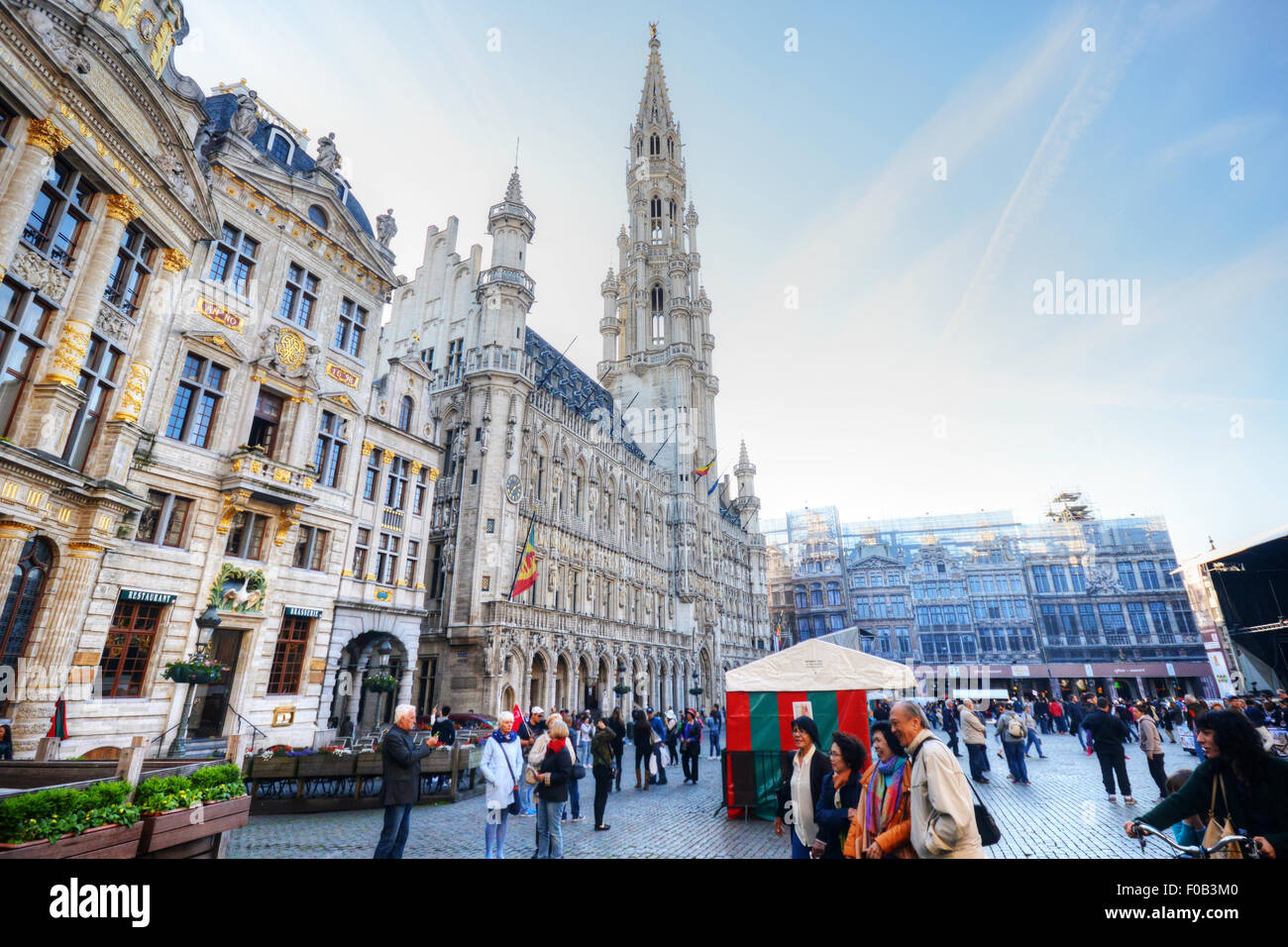 Aerial view of brussels hi-res stock photography and images - Alamy
