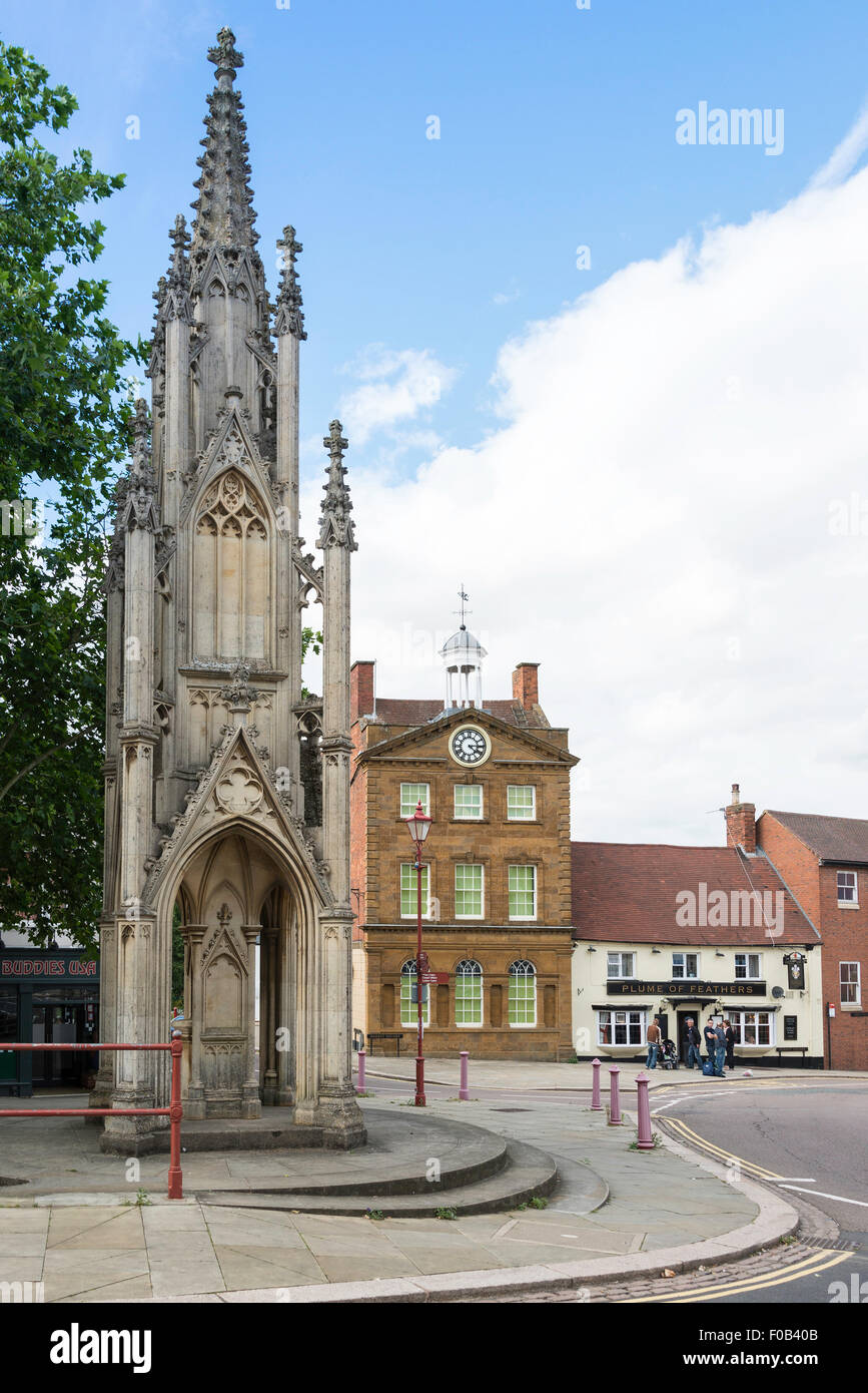 Burton Memorial, Market Square, Daventry, Northamptonshire, England ...