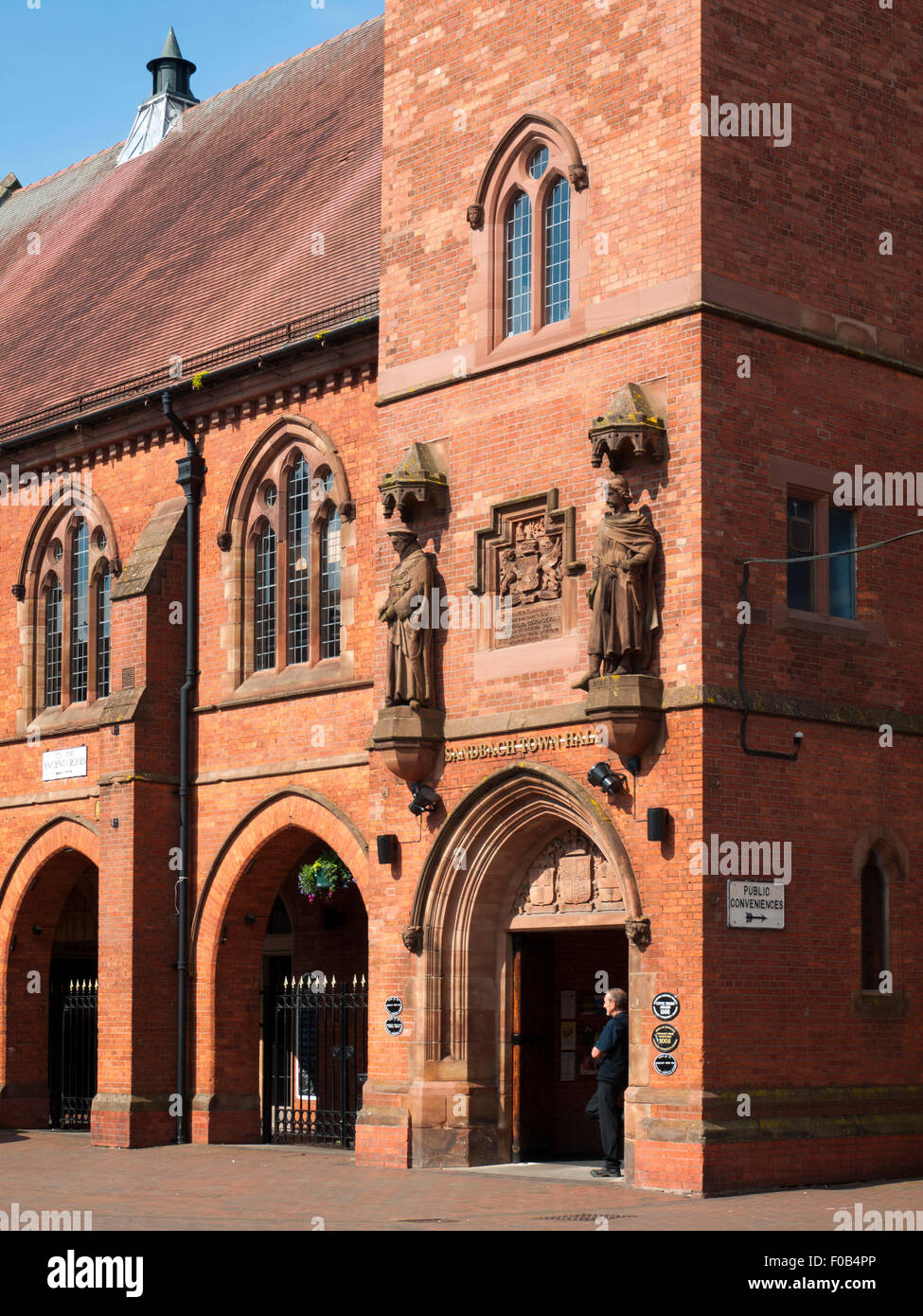 The Town Hall building, designed by Thomas Bower 1889. Hightown ...