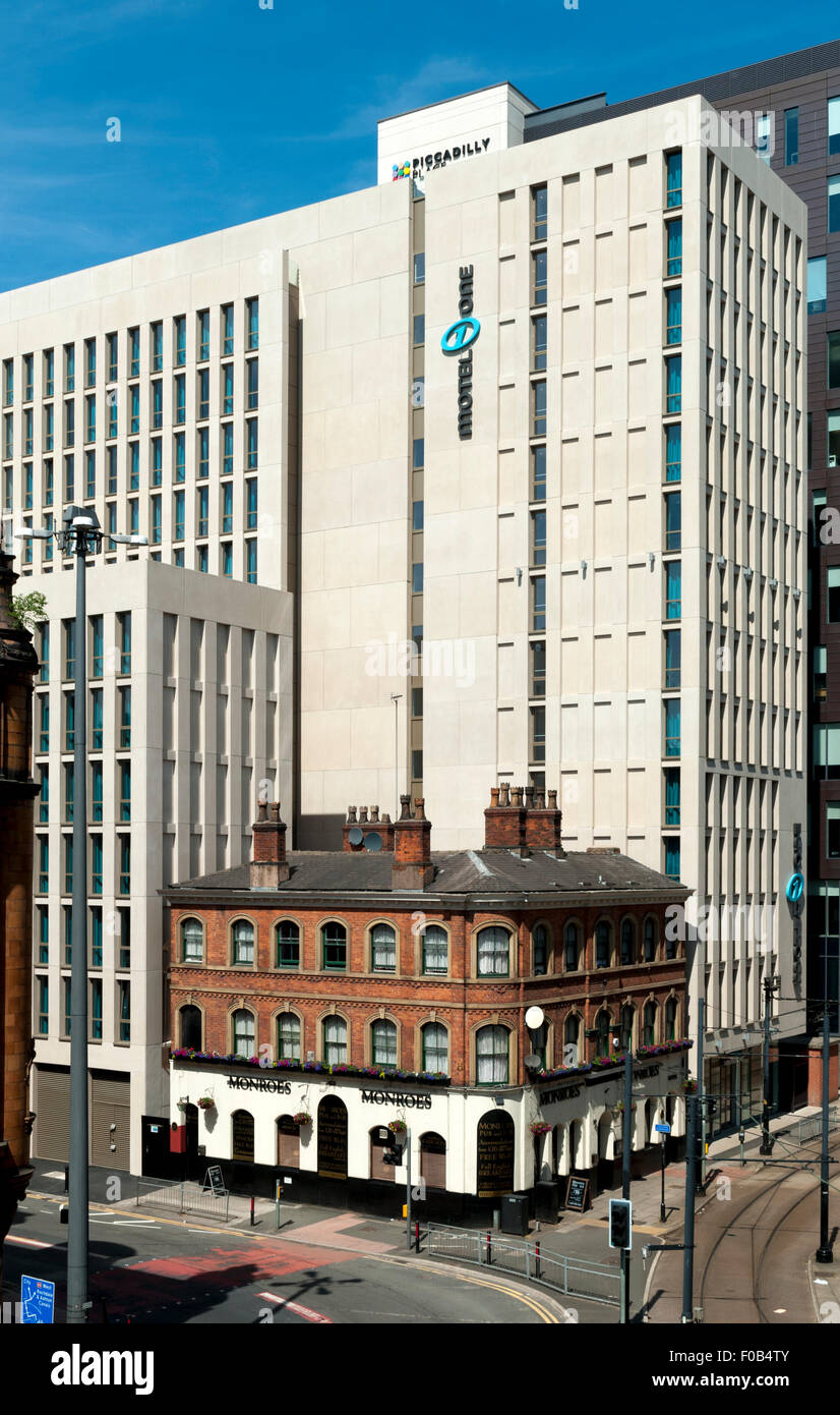 Munroe's Hotel and the new Motel One development, London Road ...