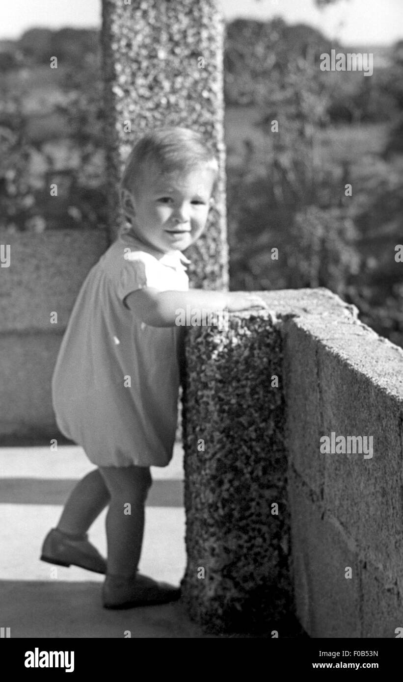 Child baby girl Black and White Stock Photos & Images - Alamy