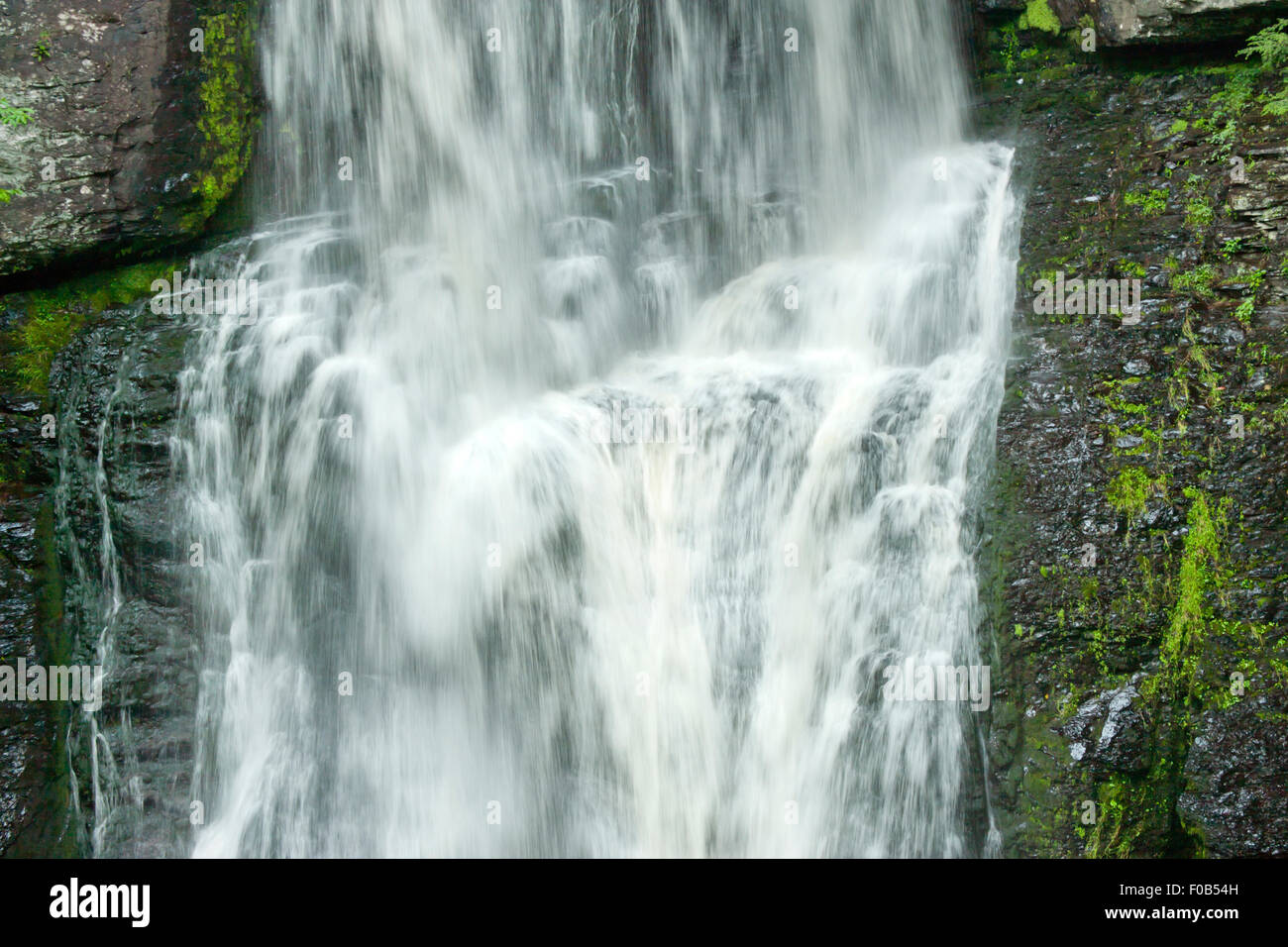 MAIN WATERFALLS BUSHKILL FALLS PARK BUSHKILL CREEK PIKE COUNTY ...