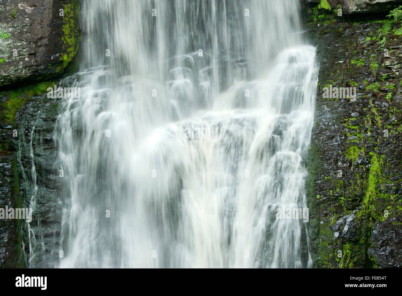 MAIN WATERFALLS BUSHKILL FALLS PARK BUSHKILL CREEK PIKE COUNTY ...