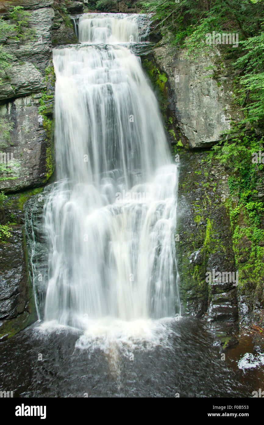 MAIN WATERFALLS BUSHKILL FALLS PARK BUSHKILL CREEK PIKE COUNTY ...
