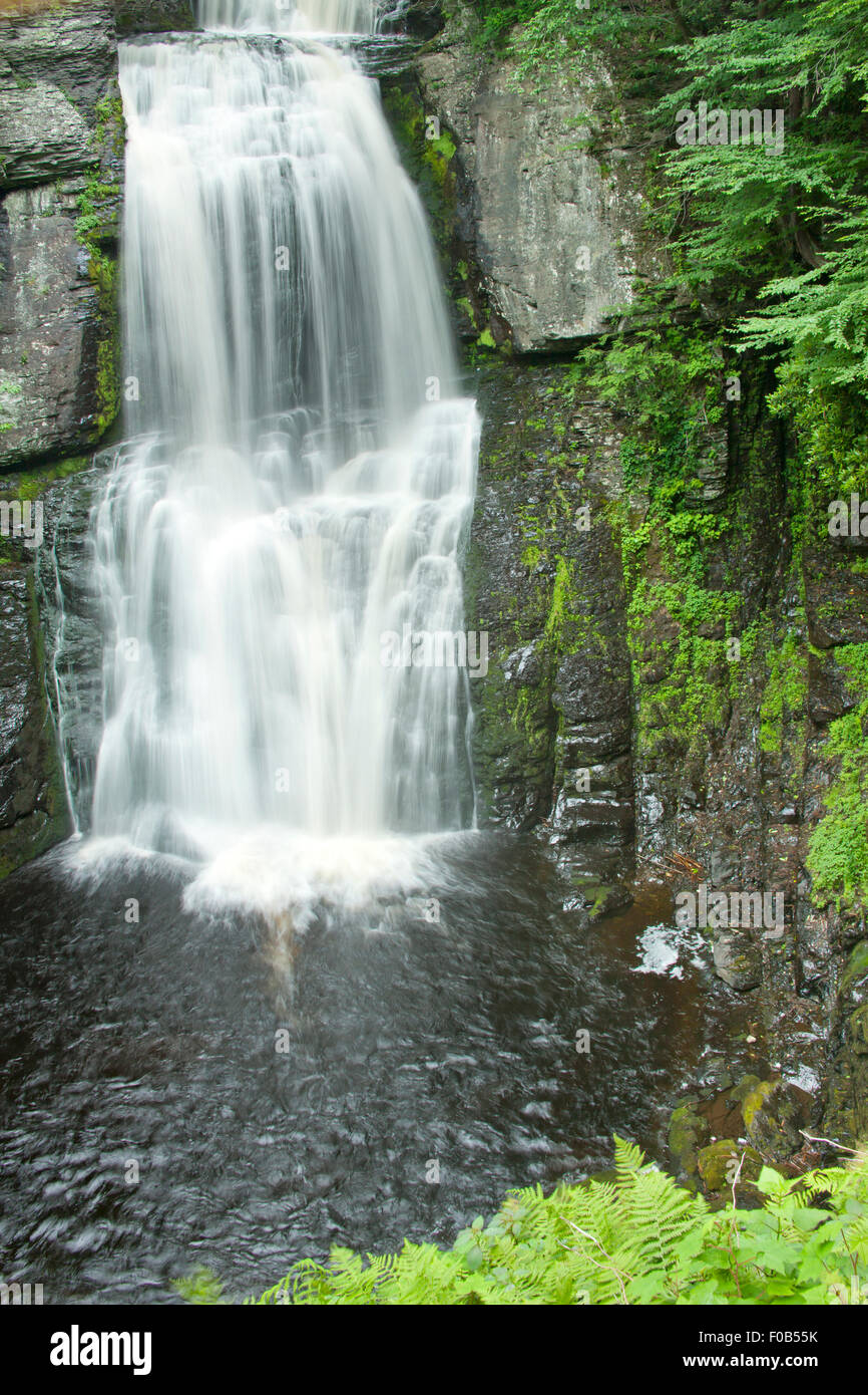 MAIN WATERFALLS BUSHKILL FALLS PARK BUSHKILL CREEK PIKE COUNTY ...