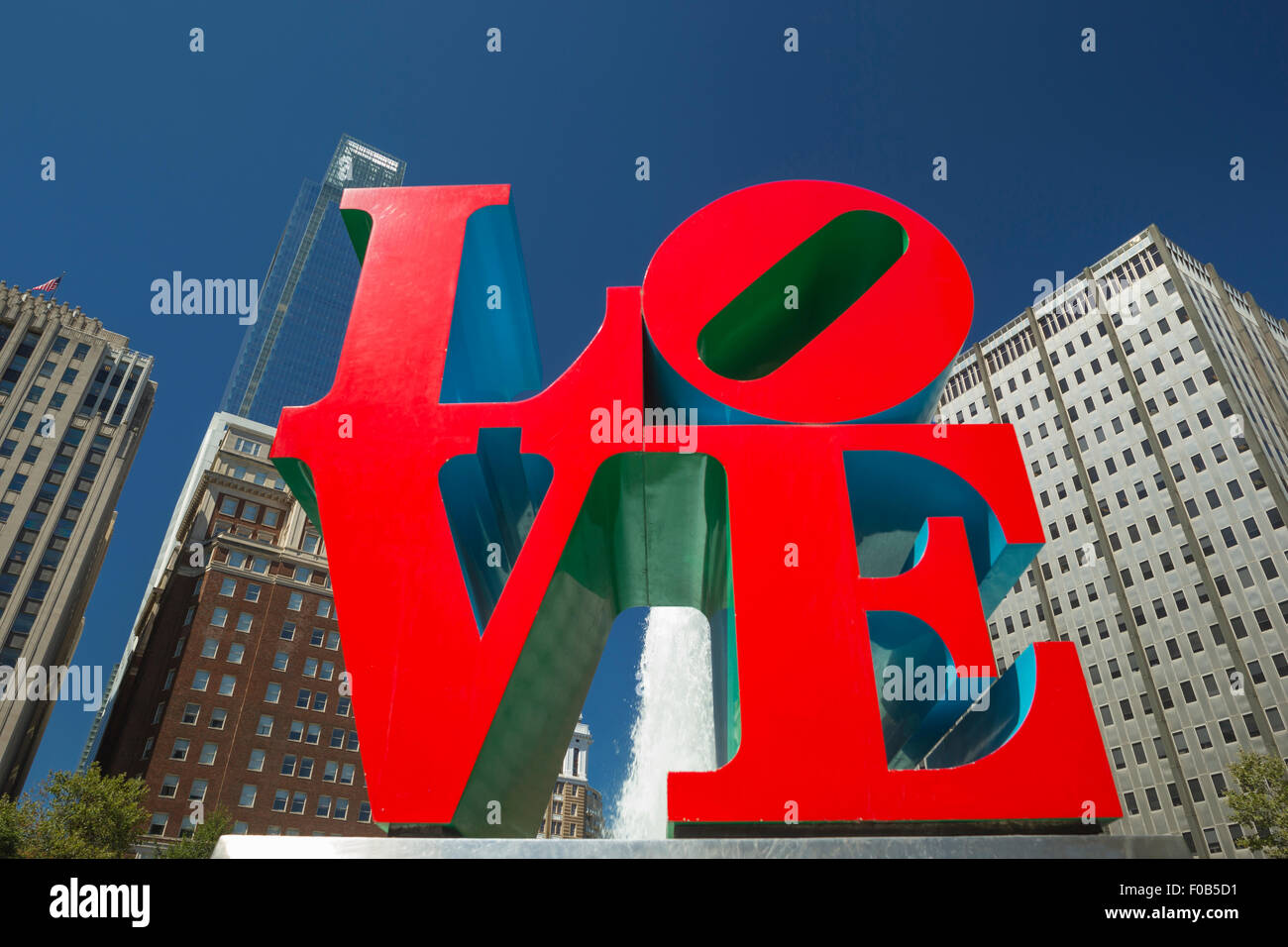 Love sign philadelphia hi-res stock photography and images - Alamy