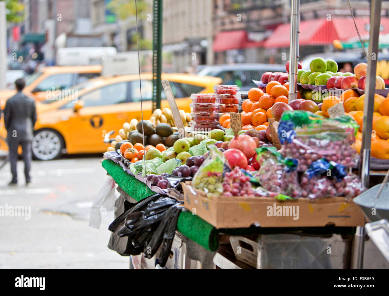 Manhattan new york city produce vegetable food agriculture hi-res stock ...