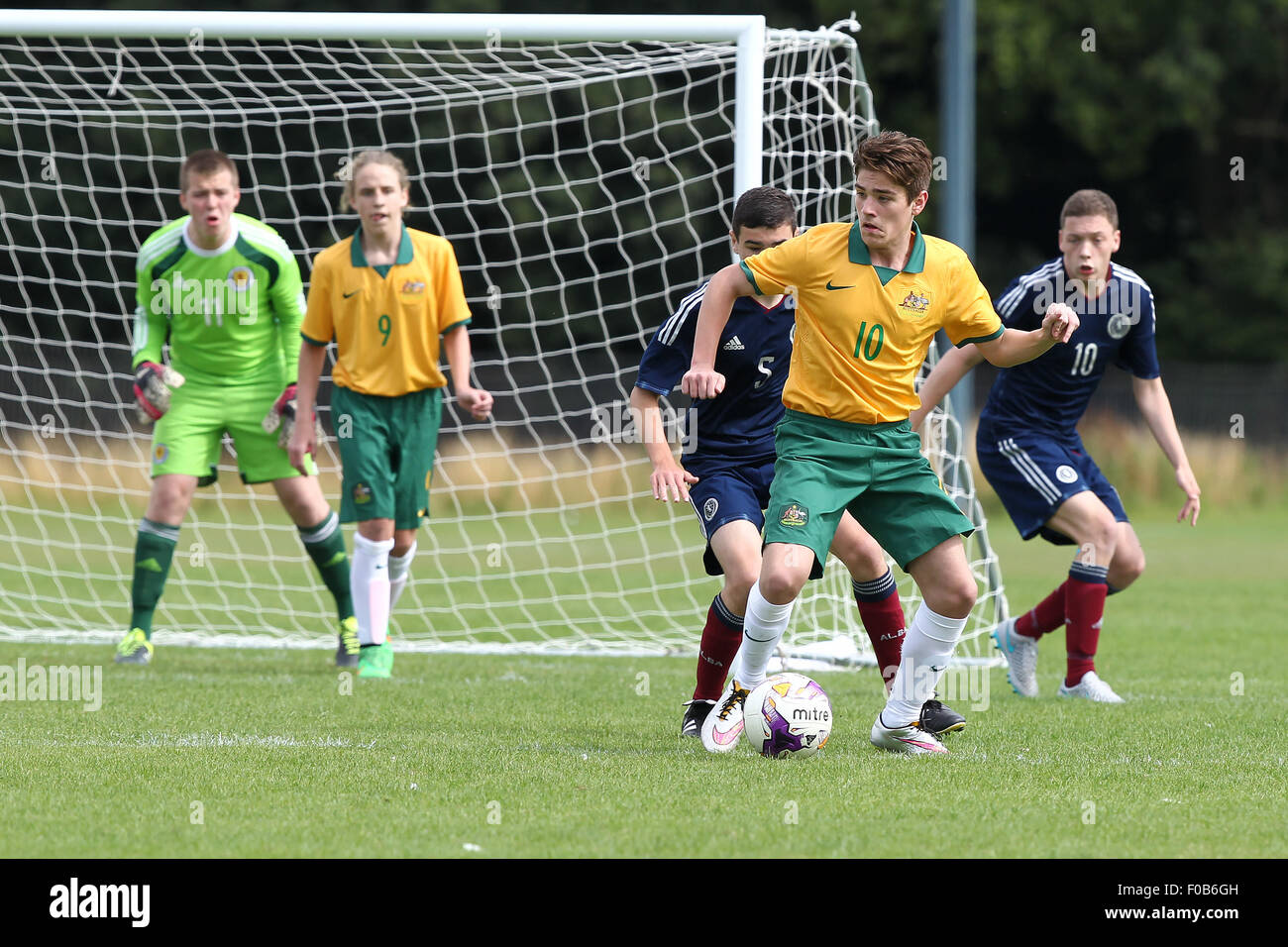 Nottingham, UK. 11th Aug, 2015. 2015 Cerebral Palsy Games. Football ...