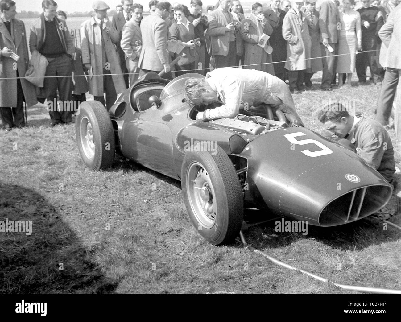 Tony Brook's BRM Stock Photo - Alamy