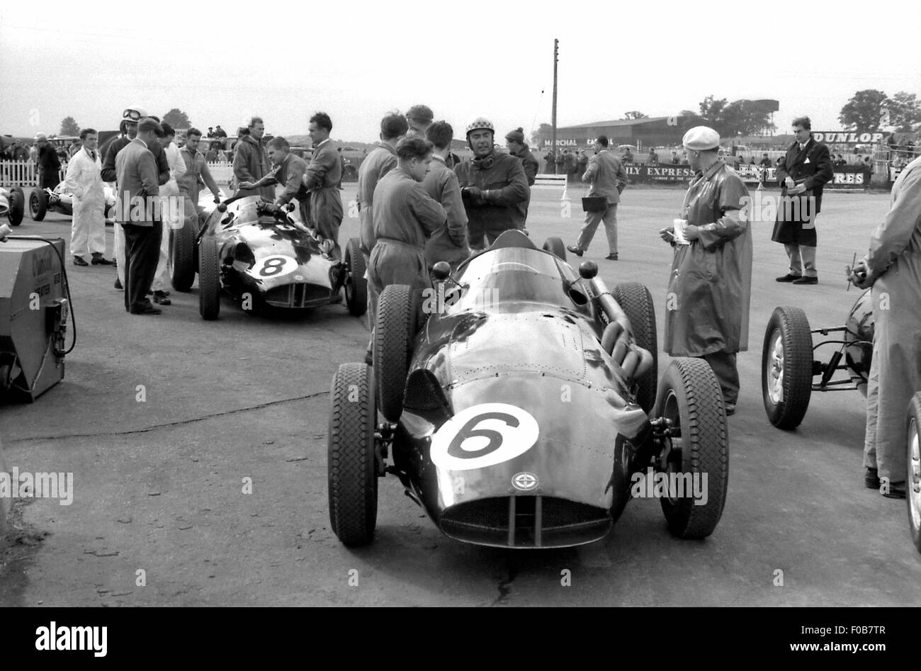 IX BRDC International Trophy at Silverstone 1957 Stock Photo - Alamy