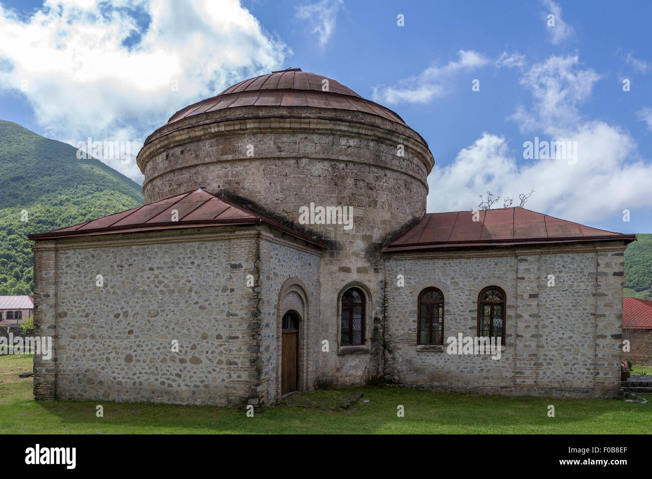 Round Temple, Nukha Holy Church, Nukha Three Saints Church/Old Khan ...