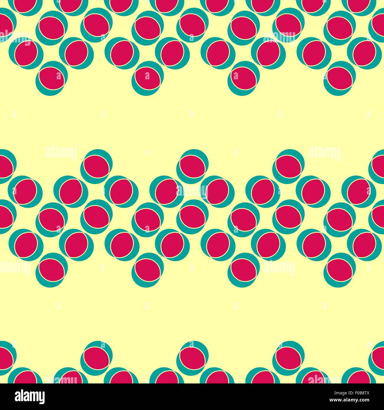 Retro colourful funky seamless vector pattern Stock Vector Image & Art ...