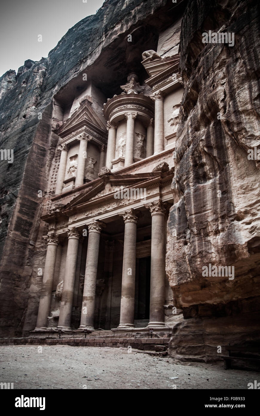 The Treasury. Petra, Jordan Stock Photo - Alamy