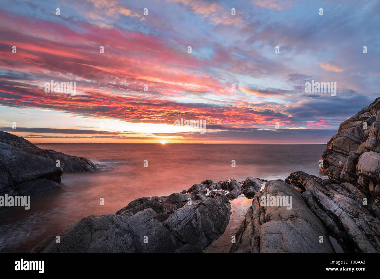 Sunset bergen hi-res stock photography and images - Alamy