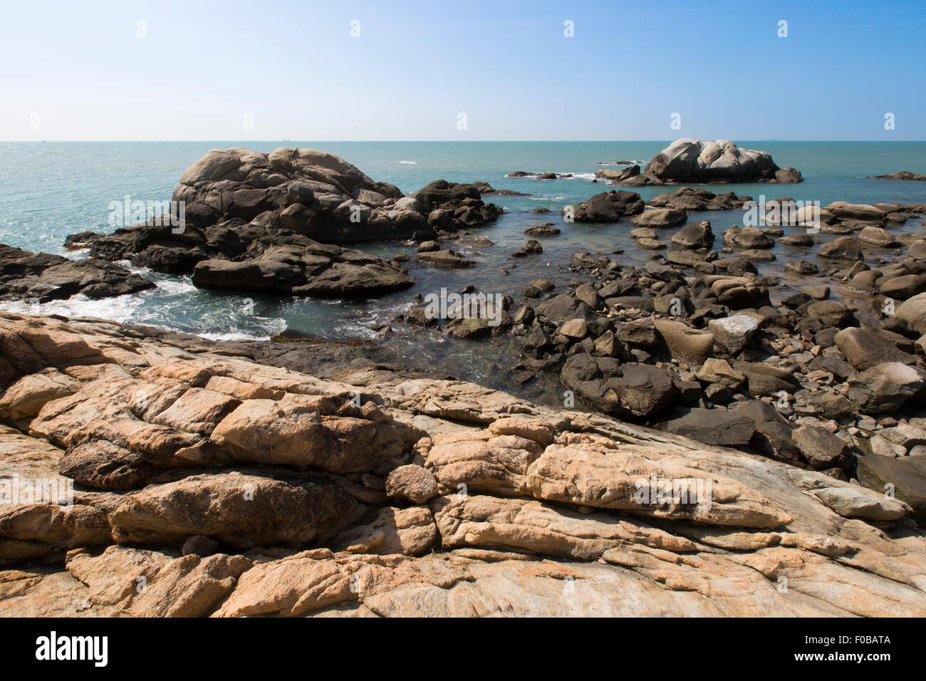 Seashore in Sanya, China Stock Photo - Alamy