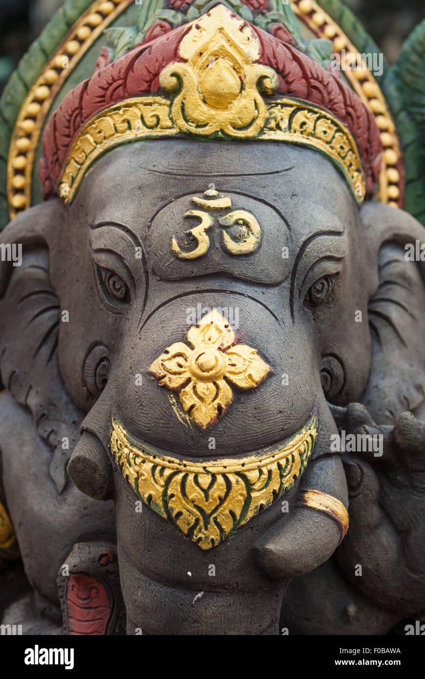 Holy elephant Ganesh statue, India Stock Photo - Alamy