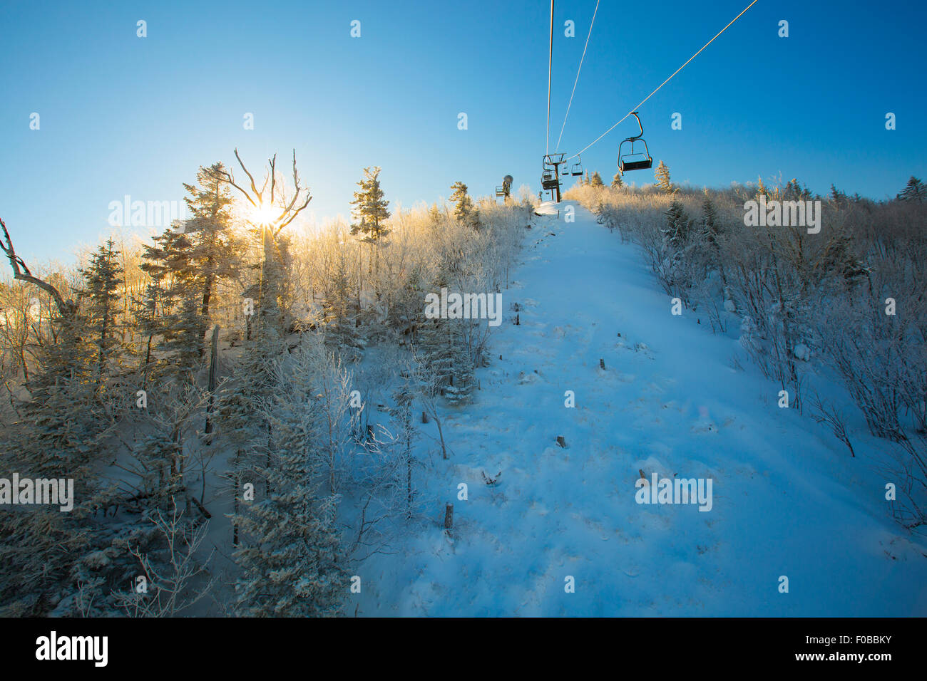 Ski resort, China Stock Photo - Alamy
