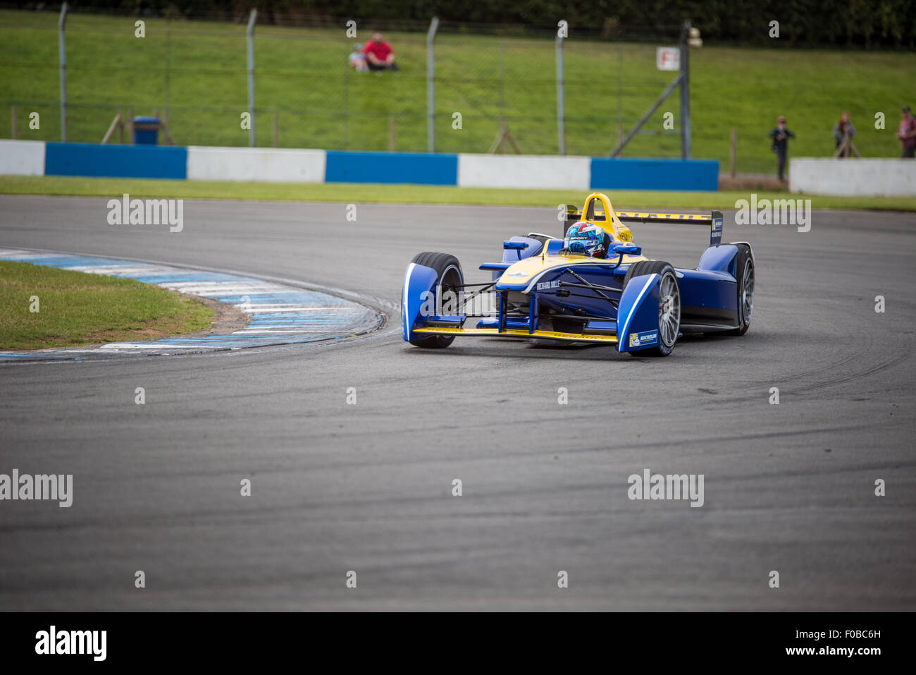 Racing Driver Nicolas Prost in a Formula E Electric Racing Car during ...