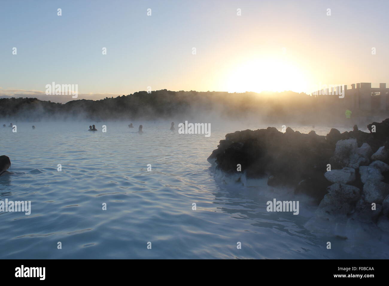 Blue lagoon sunset hi-res stock photography and images - Alamy
