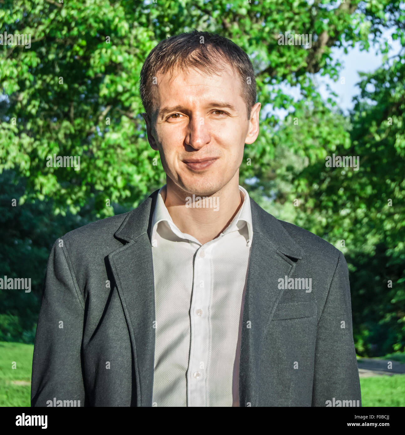 Young man in formal outfit Stock Photo - Alamy