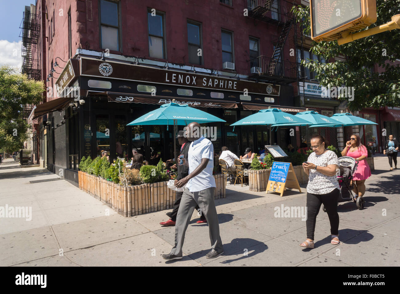 The Lenox Saphire restaurant on Restaurant Row in the neighborhood of ...