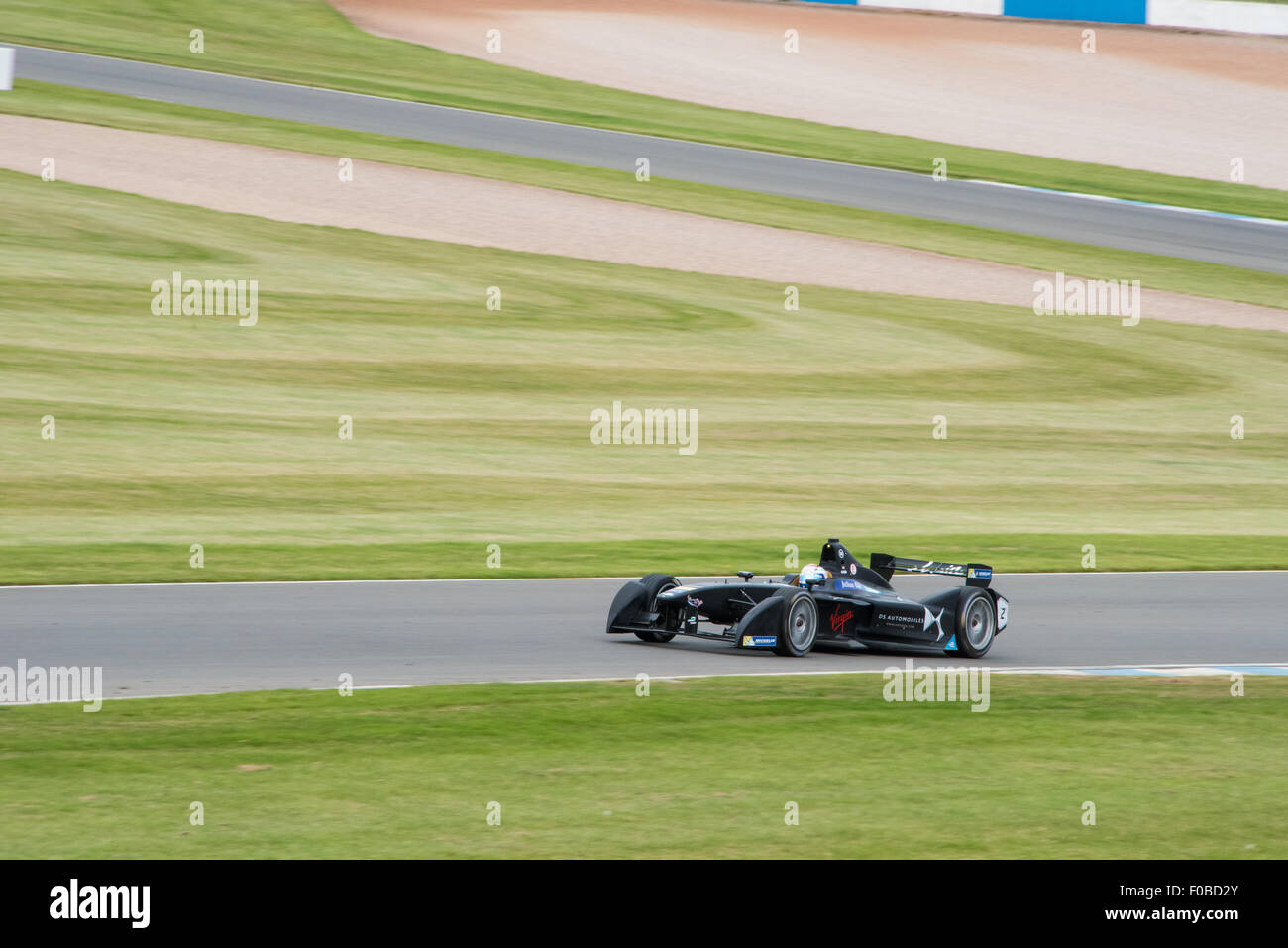 Racing Driver Sam Bird in a Formula E Electric Racing Car during ...