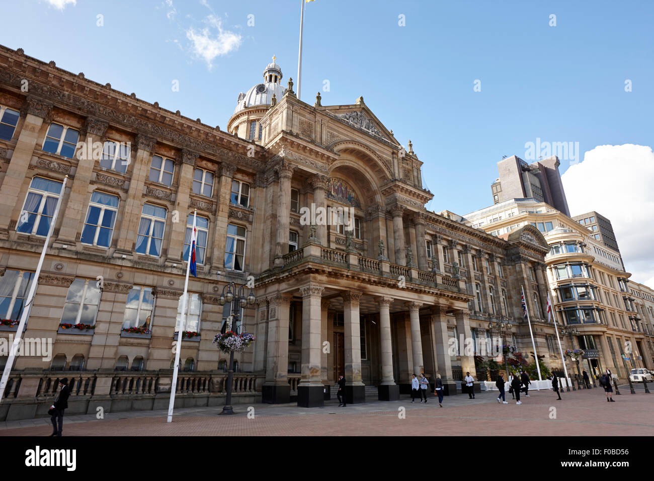 Birmingham council house victoria square UK Stock Photo - Alamy