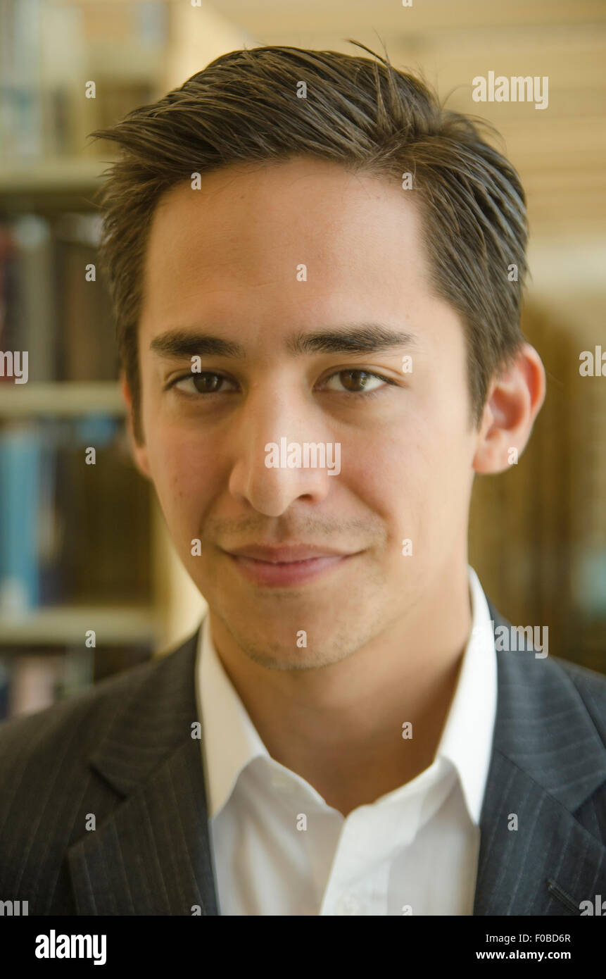 Handsome asian man in brown hi-res stock photography and images - Alamy