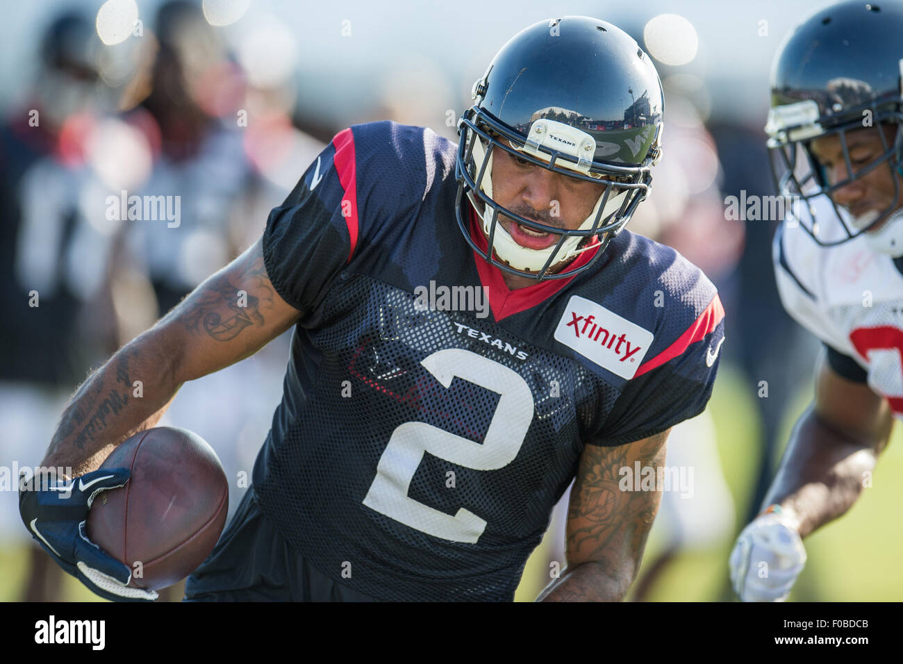 Houston, Texas, USA. 11th Aug, 2015. Houston Texans wide receiver Jace ...