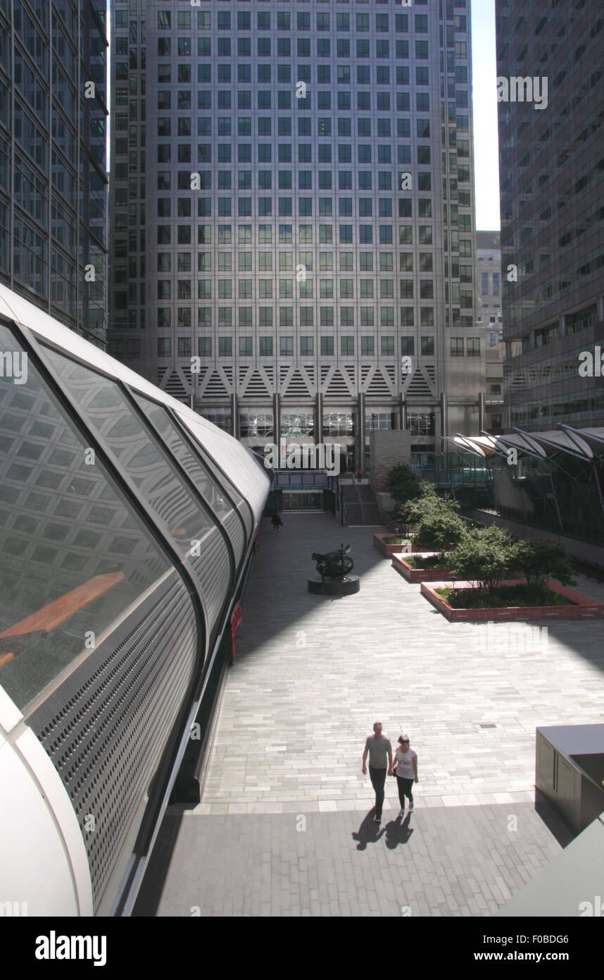 Adams Plaza Canary Wharf Docklands London Stock Photo - Alamy