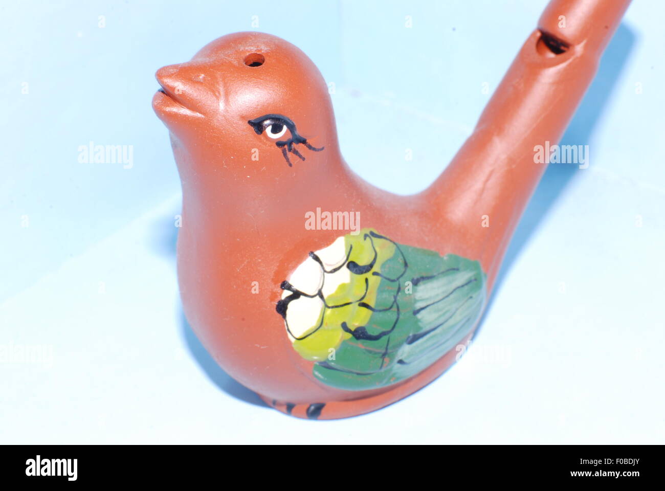 Terracotta Warbling Bird Stock Photo - Alamy