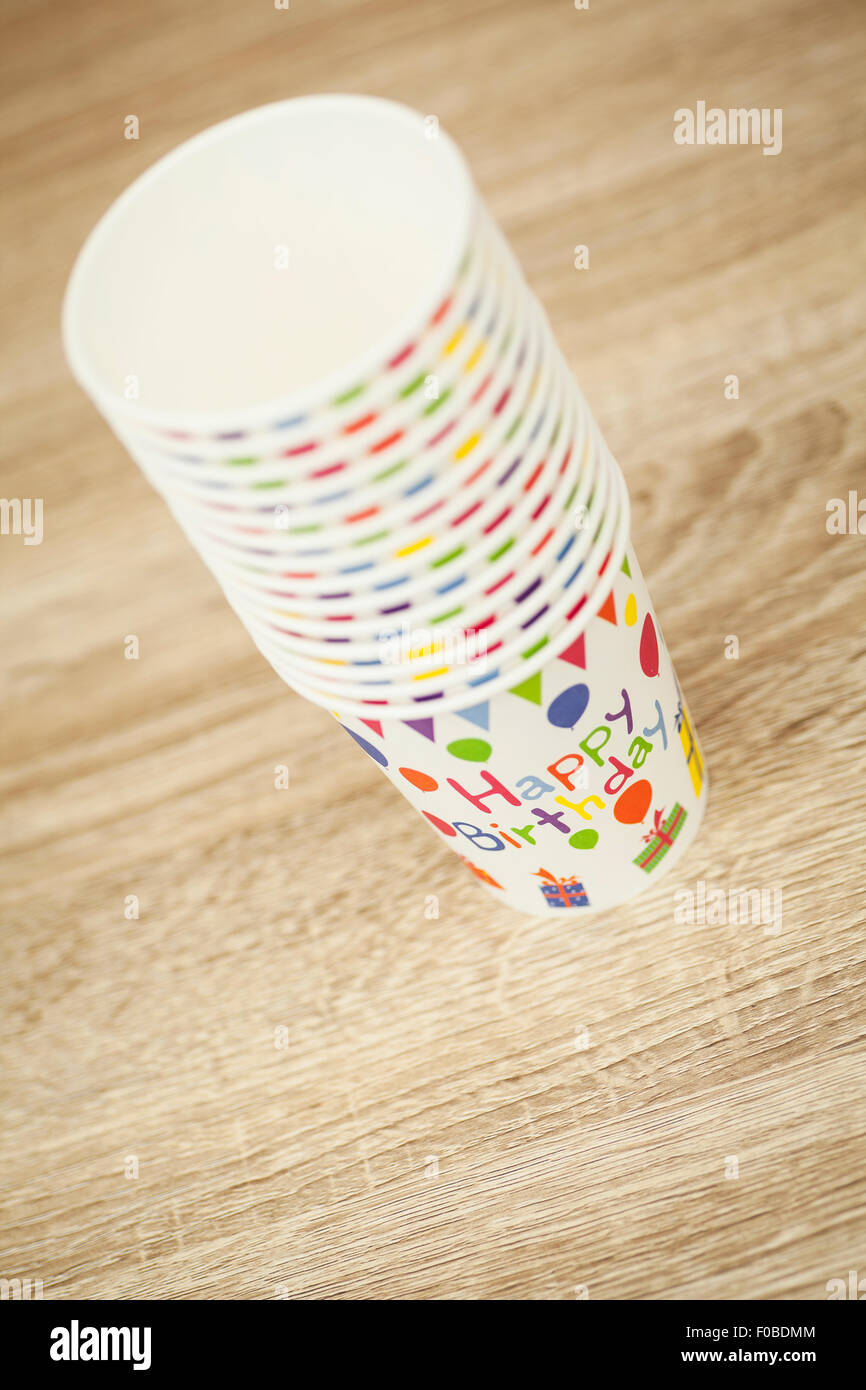 Birthday cups hi-res stock photography and images - Alamy