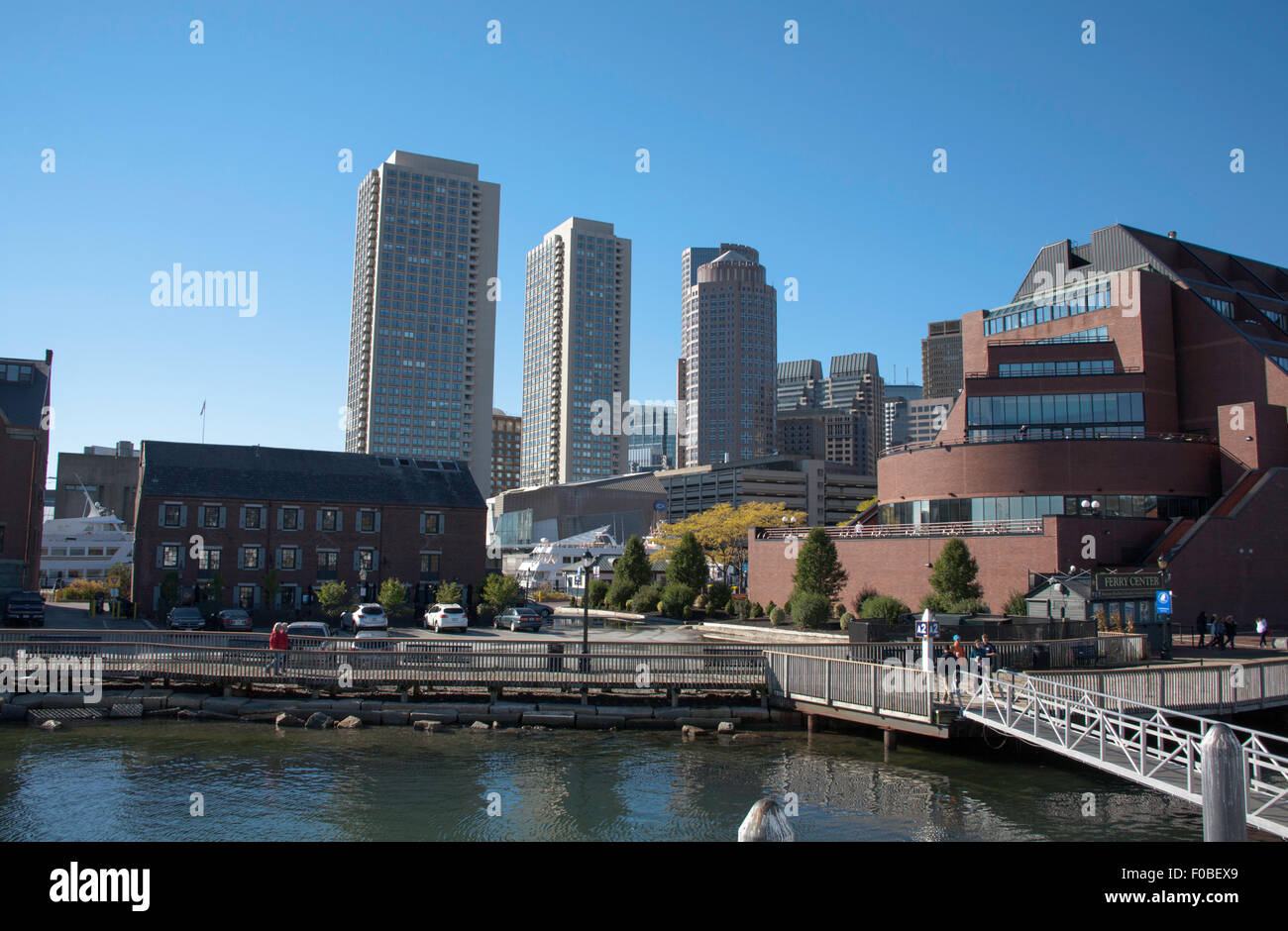 High Rise office buildings The Waterfront Boston Massachusetts USA ...