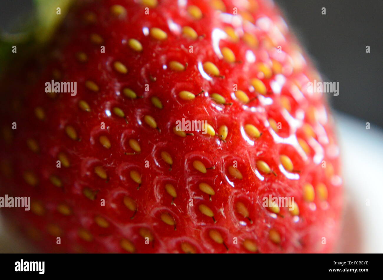 Strawberry close up hi-res stock photography and images - Alamy