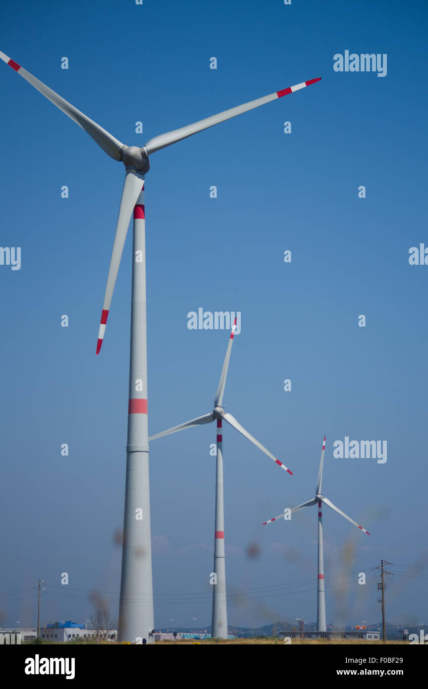 Industrial wind turbine in Tuscany Stock Photo - Alamy