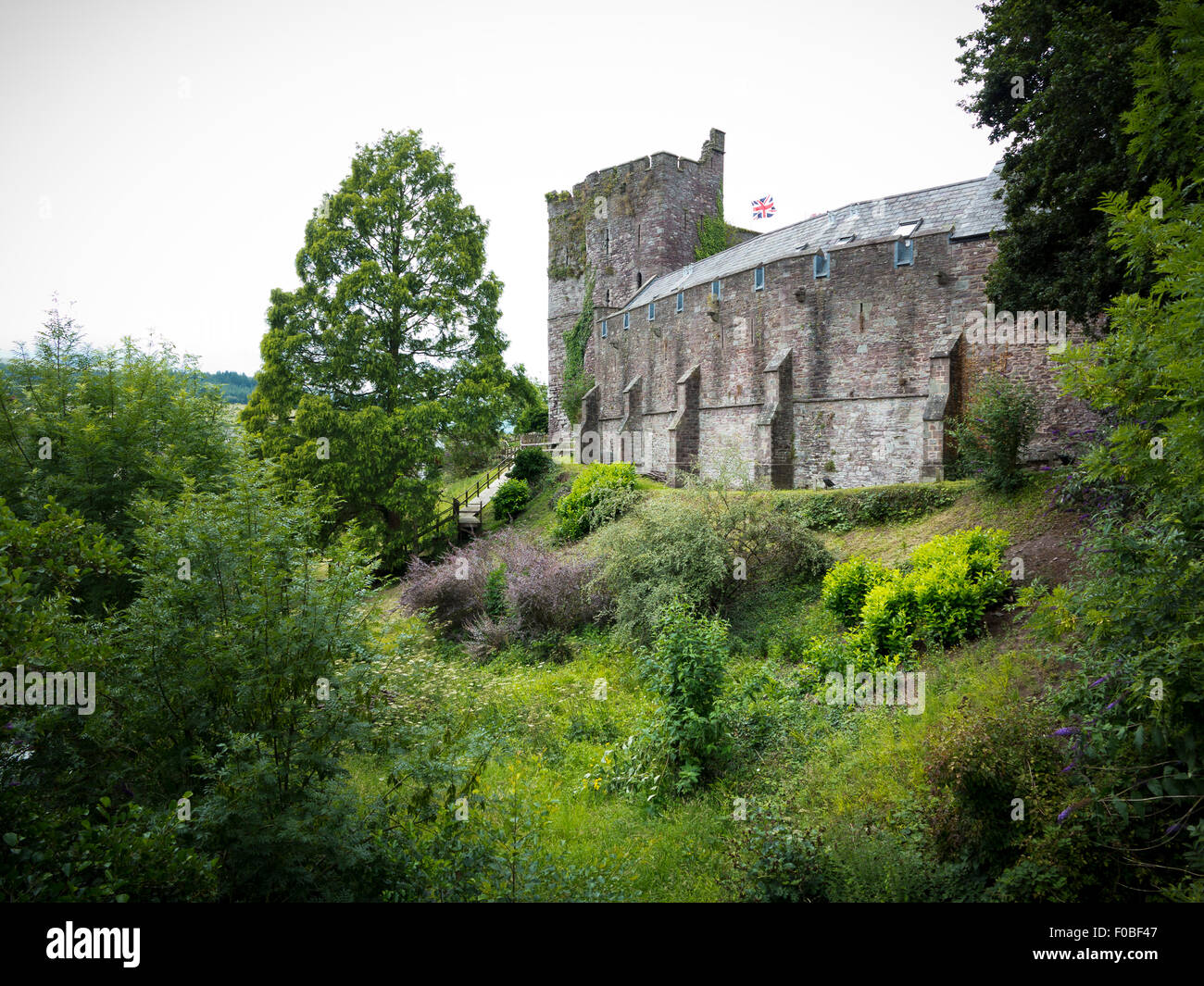 Brecon castle hi-res stock photography and images - Alamy