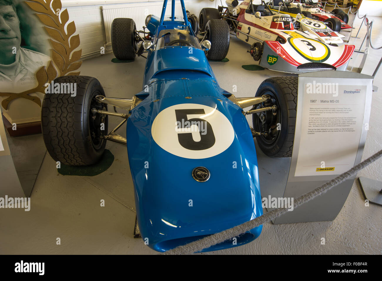 1967 Matra MS-05 Formula 3 Car driven by Jacky ickx on display at the ...
